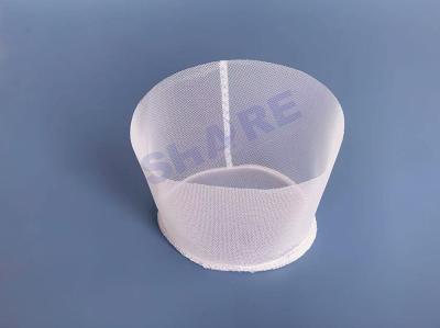 China 160 Micron White Monofilament Nylon Mesh 53% Open Area for sale