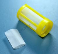 China Yellow Fuel Strainer Components Custom Filter Elements For Fuel Tank for sale