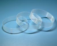 China Welded Nylon Filter Mesh Ring Continuous / Cut To Length Tube Filter Overlapping Seam for sale