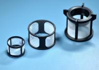 China Insert Molding Plastic Truck Fuel Pump Filter Custom Made Inline Diesel Strainer for sale