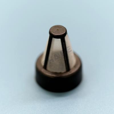 China OEM Pressure Pot Filter 150 Micron Paint Spraying Cone Shape Mesh Screen for sale