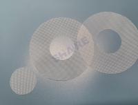 China 20 Mesh 900 Micron Nylon Mesh Filter Disc Cutted In Customized Diameter Shape for sale