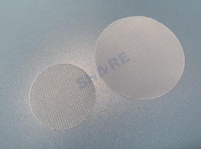 China Diameter 90mm 300mm Polyester Mesh Disc Filter For Laboratory Filtration for sale