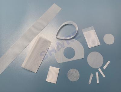 China Precision Secondary Operations Polyester Filter Mesh Disc / Ribbon / Small Diameter Tubing for sale