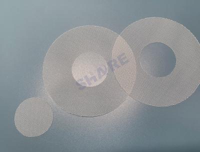 China Micron 100μM Nylon Mesh Disc Filter For Laboratory Cleanliness Analysis for sale