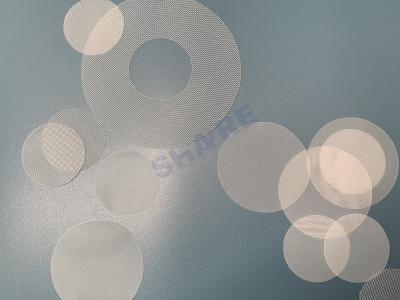 China Precision 30 Micron Nylon Filter Mesh Disc Filter For Cleanliness Analysis for sale