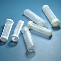 China Blood Transfusion Tubular Filter 150µM Polyester Mesh White ABS for sale