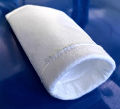 China Non Fiber Migration Polyester Felt Filter Bags 0.5um To 2000um for sale