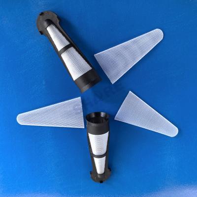 China Plastic Filters / Strainers / Sieves With PP Filter Mesh for sale