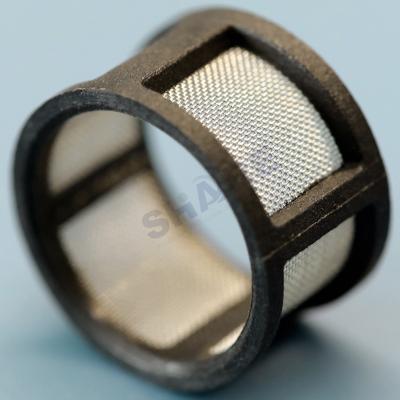 China Insert Molding Plastic Filters With Micron Screens 220-980 Um for sale