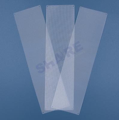 China Single Or Multiple Layer Punched Polyethylene Mesh Filter Stampings Part Discs Irregular Shapes for sale