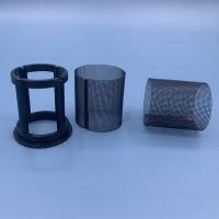 China Ultrasonic Welded Black Nylon Mesh Tube Filter For Industry Filtration Removable for sale