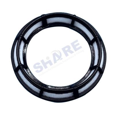 China Custom Tailor Petrol Fuel Filter Element Ring PET Mesh Insert Automotive for sale