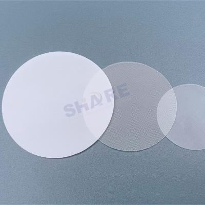 China Nylon Mesh Disc Filter Diam 25mm, Opening 5um-300um Compatible With Solvents for sale