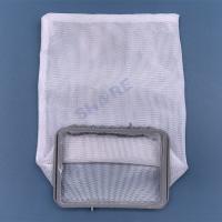 China Washing Machine Lint Trap Filter Net Bag Clamp Size 73x55mm Wear Resistant Optimal Nylon Net, for sale
