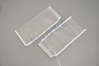 China 178 X 420 mm 178 X 810 mm 102 X 230 mm 102 X 410 mm Nylon Monofilament NMO Filter Bags for High Temperature Applications for sale
