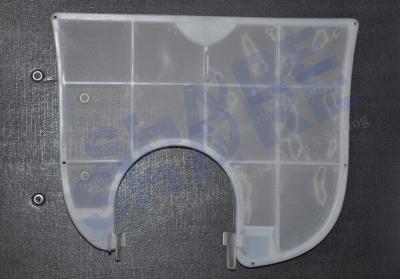 China Plastic Molded Polyester Filter Screen Panels For Air Conditioner for sale