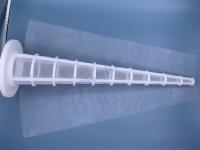 China 120um-700um Micron Polyethylene Filter Mesh Chemical Resistance PE Mesh in Rolls Piece Tube Bag Molded Filter for sale