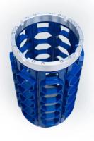 China 59.5mm Wide POM Outer Drum Cell for Dough Divider Rounder Machines - Durable and Customizable Spare Part for sale