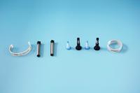 China ABS Injection Molded Plastic Filters Parts In Diesel / Fuel Engine Injector Filtration for sale