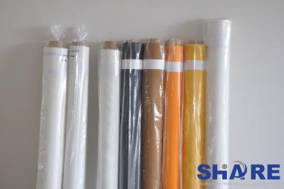 China White / Orange Polyester Screen Mesh DPP10T-DPP180T For Agricultural Irrigation Sieving and Filtration for sale