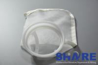China Food Industry 200 Micron Mesh Filter Bags Low Elongation Plain Weave Custom Size for sale