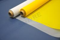 China Polyester Screen Printing Mesh made of 100% Polyester Yarn woven with Kufner Reeds for sale