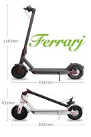 China FJ-M365 Pro 8.5-inch 350W Folding Electric Scooter with 25 km/h Speed and 120 kg Capacity for sale