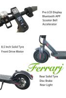 China FJ-M365 Pro 8.5-inch 350W Folding Electric Scooter with 25 km/h Speed and 120 kg Capacity for sale
