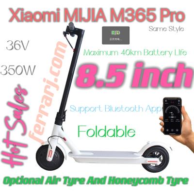China Ferrarj FJ-M365 Pro Electric Scooter - 350W Motor, 25 km/h Speed, 120 kg Load Capacity, Foldable Design for sale