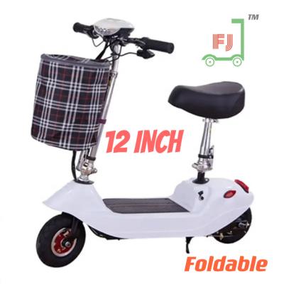 China FERRARJ FJ-A2 12-Inch Foldable Electric Scooter with 350W Motor and 25 km/h Speed - China OEM Supplier for sale