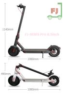 China Ferrarj FJ-M365 Pro Electric Scooter - 350W Motor, 25 km/h Speed, 120 kg Load Capacity, Foldable Design for sale