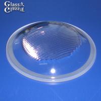 China Durable Clear Borosilicate Glass Lamp Lens For Outdoor Lighting for sale