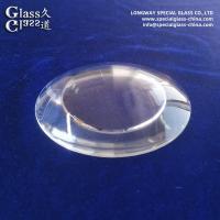 China Durable Clear Borosilicate Glass Lamp Lens For Outdoor Lighting for sale