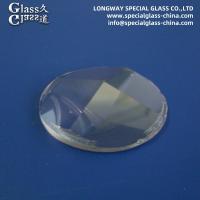 China OEM High Clarity Borosilicate Prismatic Lens For Lighting Solutions for sale