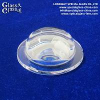 China Custom UV Resistant Borosilicate Glass Light Cover For Industrial Lighting for sale