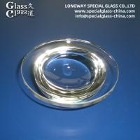 China OEM Optical Borosilicate Glass 3.3 Led Lighting Lens For Industrial Mining Lamp for sale