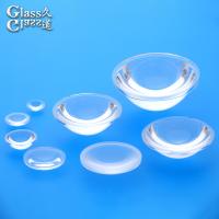 China Customized Molding Borosilicate Glass Lens Led Light Lenses Irregular Shape for sale