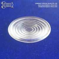 China Thermal Resistance Efficient Borosilicate Fresnel Led Lens For Lighting Fixtures for sale