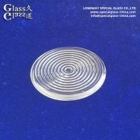 China Thermal Resistance Efficient Borosilicate Fresnel Led Lens For Lighting Fixtures for sale