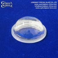China Durable Thermal Resistant Borosilicate Glass Lens For Mining Light Covers for sale