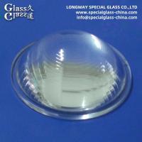 China Borosilicate Glass Aspherical Led Optical Lens For Automotive Lamp Lens for sale
