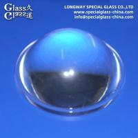 China Borosilicate Glass Aspherical Plano Convex Lens Led Spotlight Lens Customizable for sale