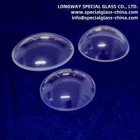 China OEM High Precision Clear Bk7 Glass Optical Dome For Underwater Camera Housings for sale