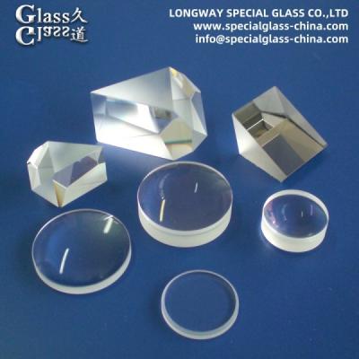 China N-BK7 N-F2 Fused Silica Optical Glass Lens For Optical Device for sale