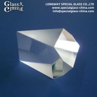 China OEM N-Bk7 Optical Glass Prism Lenses For Beam Splitter and Laser System for sale