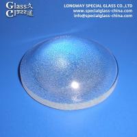 China Scratch Resistance Optical Pyrex 3.3 Glass Cover Lens For Led Light Lens for sale