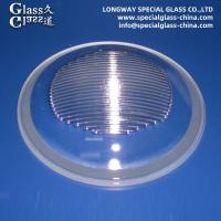 China Optical Borosilicate Glass Cob Led Lenses High Bay Light Lens for sale