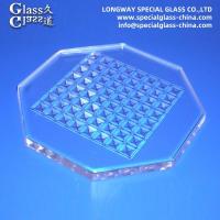 China Optical Borosilicate Glass Cob Led Lenses High Bay Light Lens for sale