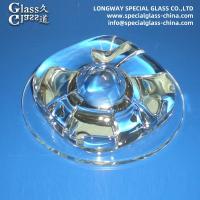 China OEM Durable Clear Surface Pyrex 3.3 Borosilicate Street Light Led Lens for sale